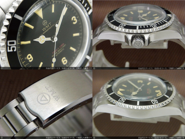 WMT / WATCH EXPERIMENTAL UNIT スポーツモデル 369ダイヤル SS ミリタリー