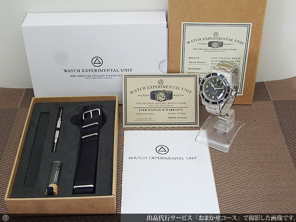 WMT / WATCH EXPERIMENTAL UNIT スポーツモデル 369ダイヤル SS ミリタリー